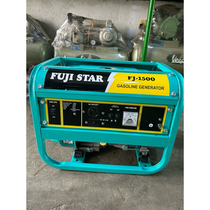 Fujistar 1500w/FJ-1500 Gasoline Generator | Shopee Philippines