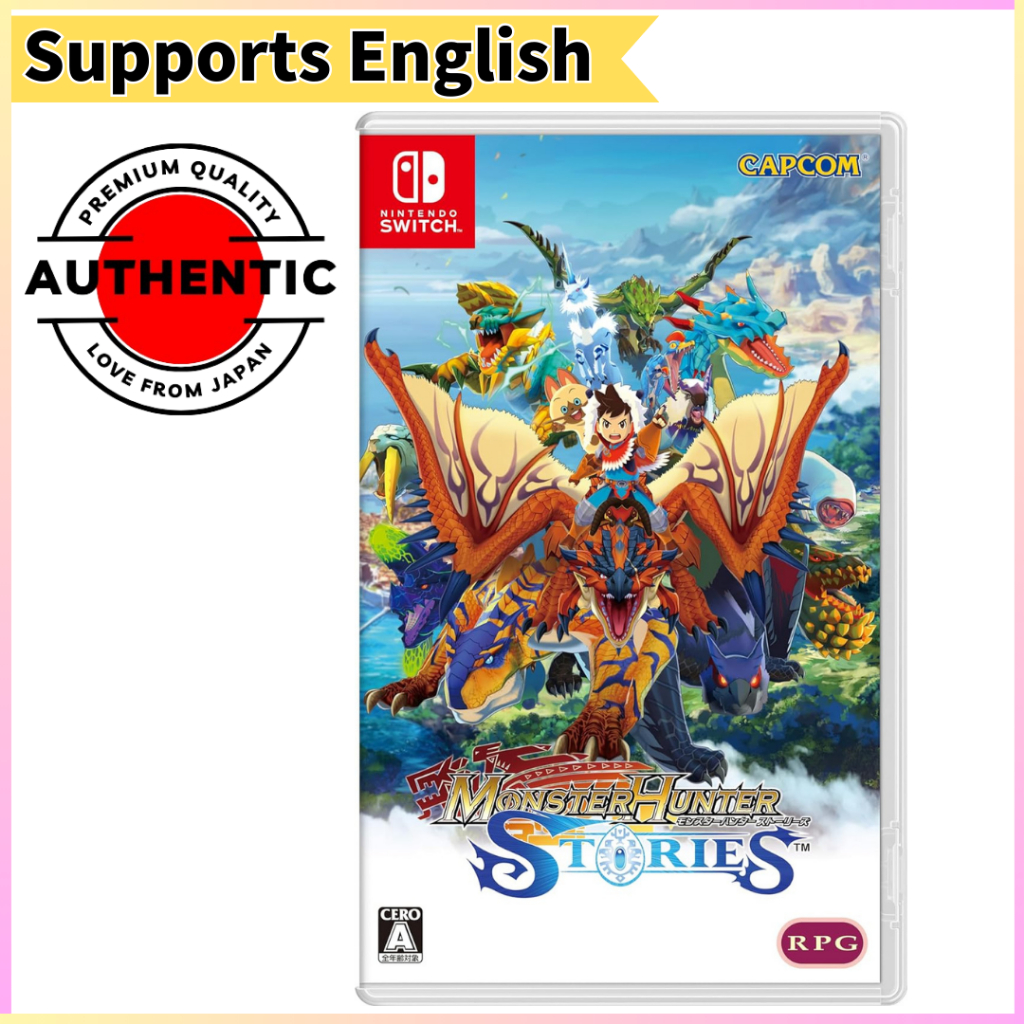 Monster Hunter Stories -Switch [Playable in English]【Direct from Japan】 | Shopee Philippines