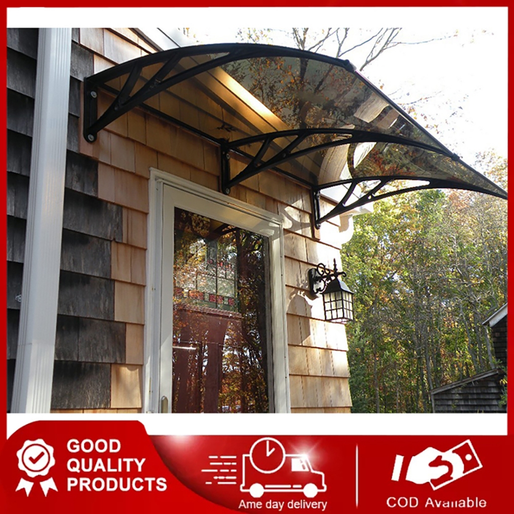 Foldable Awning Canopy with Bracket for Door and Window - Anti-UV ...