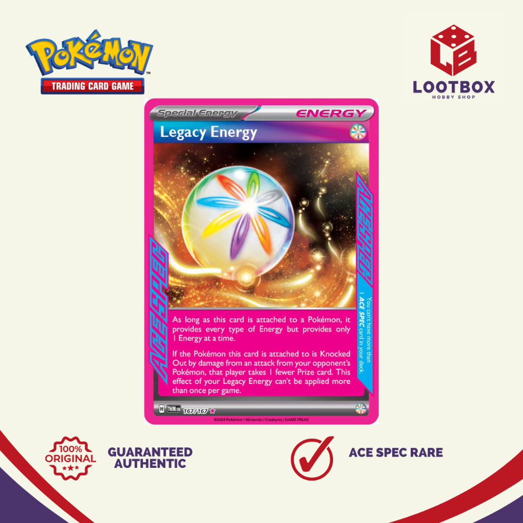 Pokemon Card Game: Legacy Energy (Ace Spec Rare) - Twilight Masquerade ...
