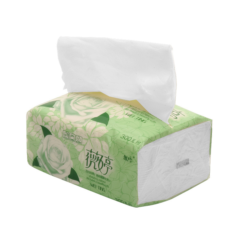 Facial Tissues 100% Virgin Wood Pulp Disposable Cleansing Facial Tissue ...