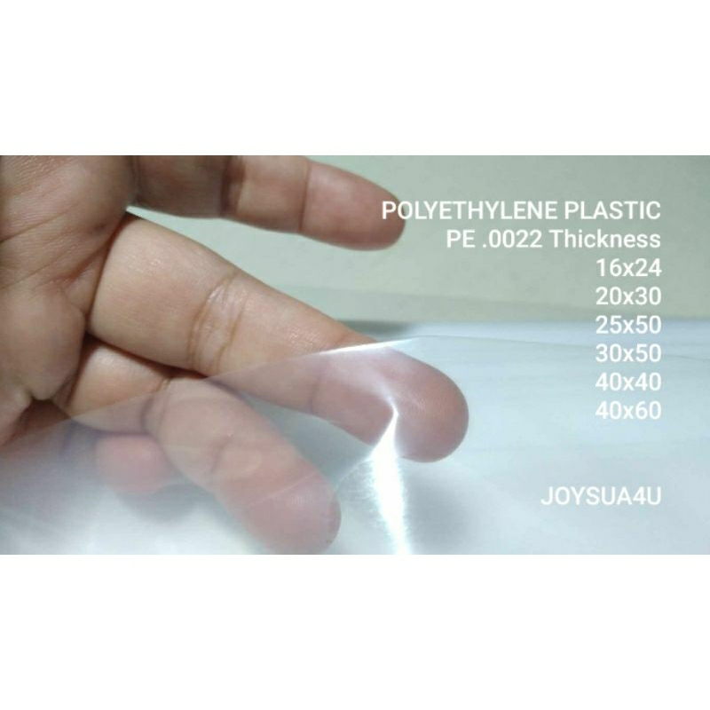 Pang-Empake Makapal PE Plastic 25x50, 30x50, 40x40, 40x60 Polyethylene ...