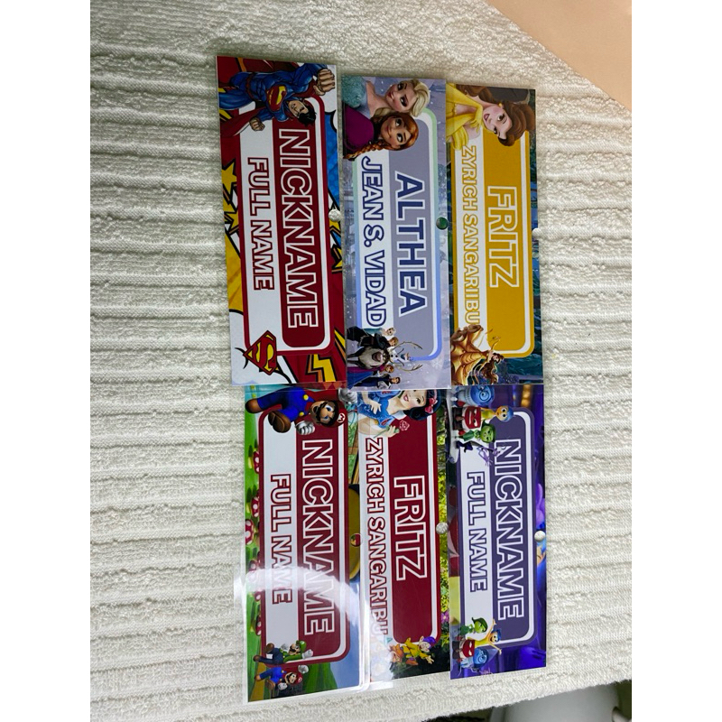 Customized Name tag small READ DESCRIPTION | Shopee Philippines