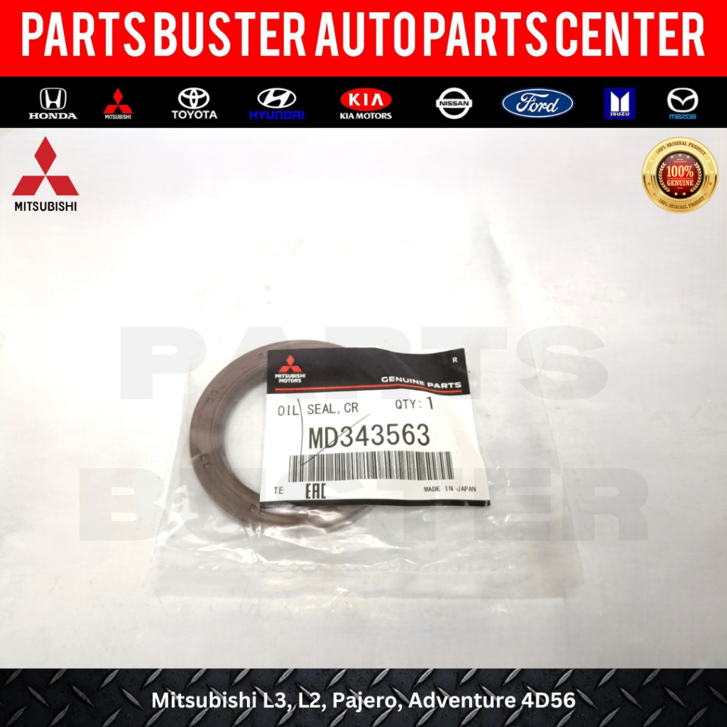 Genuine Crankshaft Oil Seal Front (44x60x7) for Mitsubishi L3, L2 ...