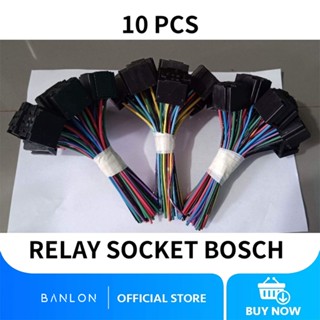 10PCS BOSCH RELAY SOCKET 5PIN HEAVY DUTY JAPAN WIRE INSTALLED | Shopee ...