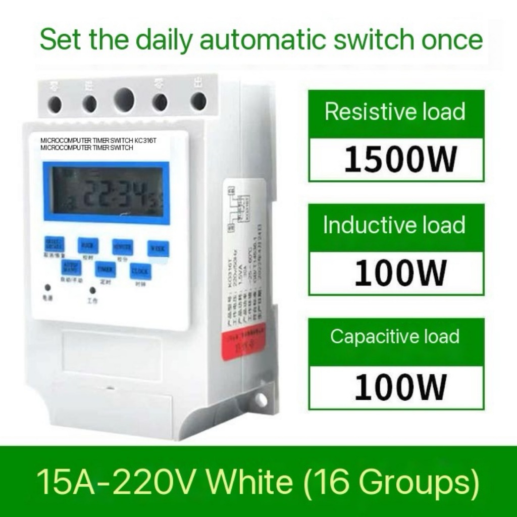 KG316T Automatic Power Timer Controler 220V Automatic Cycle Control ...