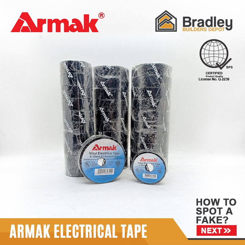 Armak Electrical Tape (Original) SOLD PER PIECE | Shopee Philippines