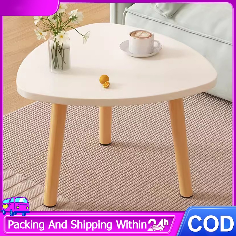 Solid Wood Nordic Style Coffee Table Bedside Table Sofa Corner Several ...