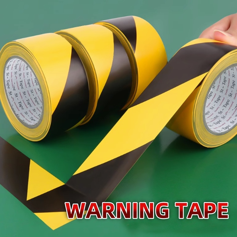 15meters 1 roll PVC Caution Warning Tape Alert Isolated Reflective ...