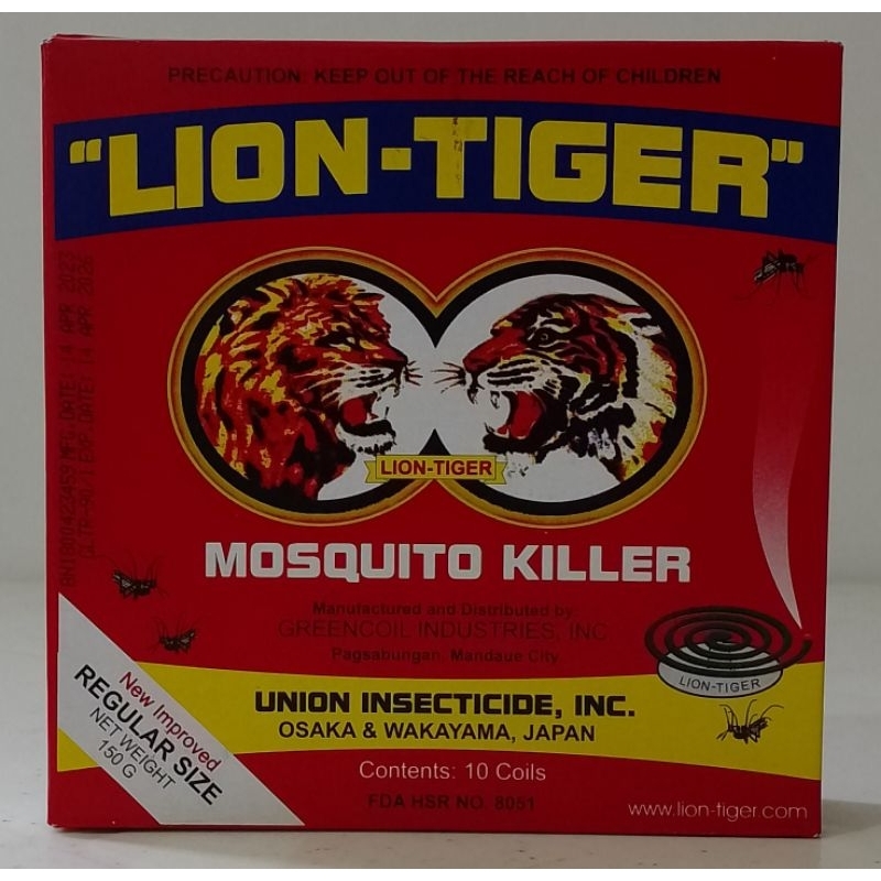 Lion-Tiger KATOL MOSQUITO KILLER 10 Coils (150g) | Shopee Philippines