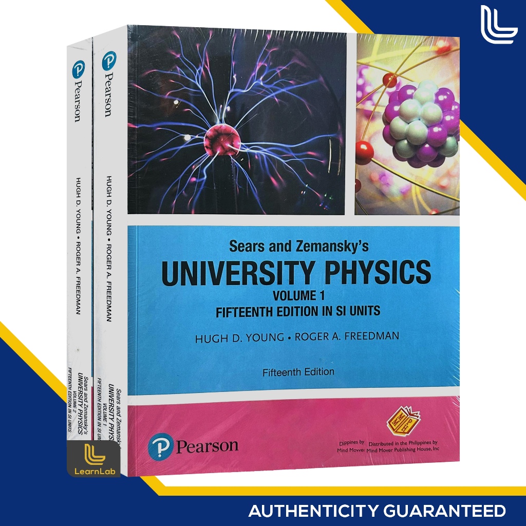 UNIVERSITY PHYSICS WITH MODERN PHYSICS Volume 1 & 2 (15th Edition ...