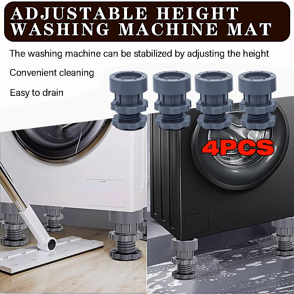 Washing Machine Stand AdjustableHeightener Fridge Dryer Leveling Foot ...