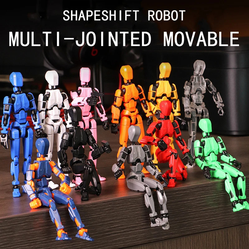 Lucky 13 Action Figure Titan 13 Action Figures T13 Figure 3D Printed ...