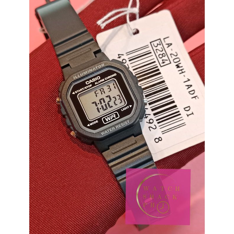 CASIO RUBBER LA 20 WH 1A / LA20 LADIES KIDS | Shopee Philippines