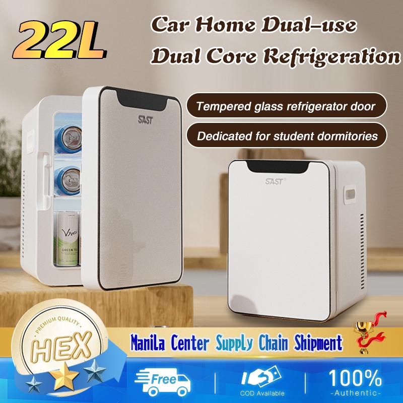 22L Mini Refrigerator Student Dormitory Home Small Freezer Mini Fridge ...