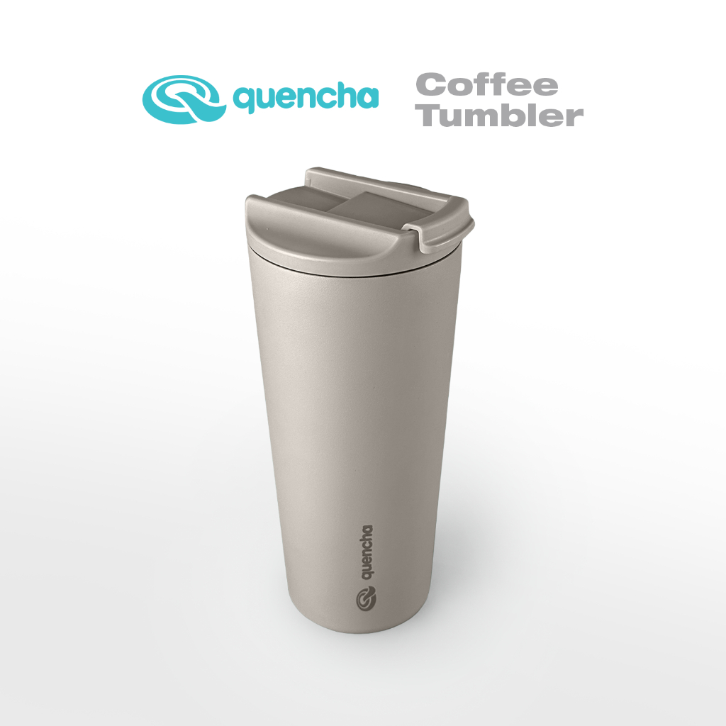 QUENCHA 20oz Flip Cap Insulated Coffee Tumbler | Shopee Philippines