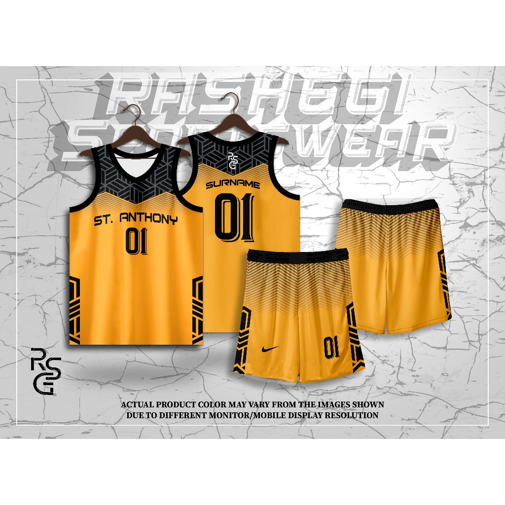 2024 RSG Customized Jersey Full Sublimation St Anthony | Shopee Philippines