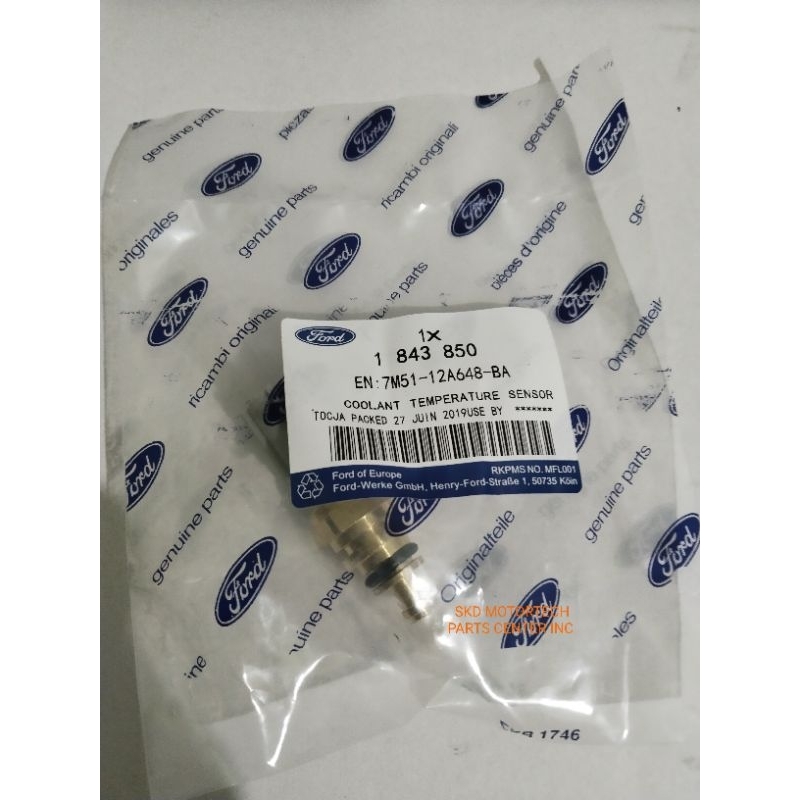 Coolant Temperature Sensor (Ford Fiesta 1.4 1.5 1.6)/(Ford EcoSport ...