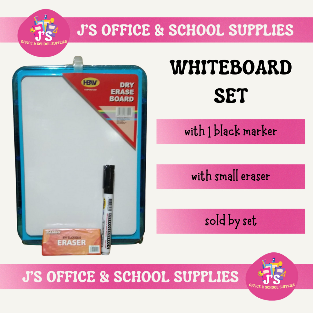 WHITEBOARD SET (sold per set) | Shopee Philippines