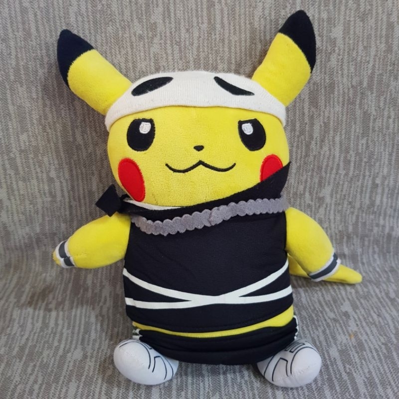 Pikachu-Team Skull Cosplay Pokemon Center Plush Toy preloved | Shopee ...