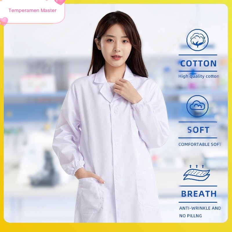 Lab Gown Lab Coat Lab Gown For Students White Coat Lab Coat white ...