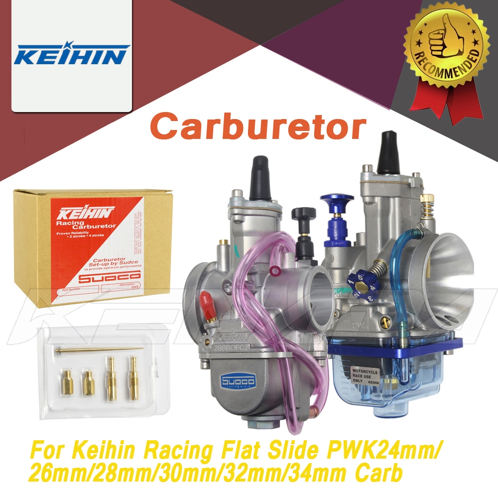[Next day Ship-out] Keihin Racing Carburetor Flat Slide PWK24mm/26mm ...