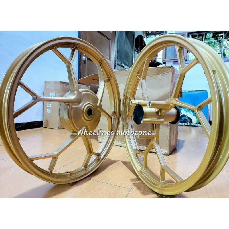 Enkei X Mutakin 17s mags 6spoke for Aerox V1 & V2 | Shopee Philippines