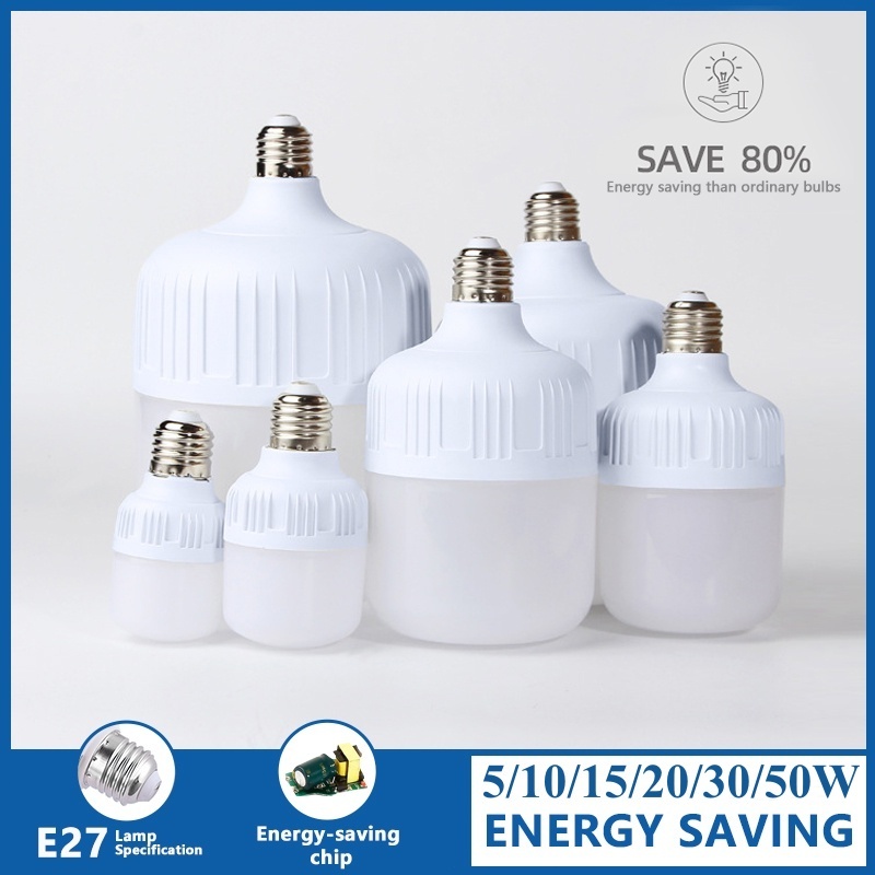 Led Bulb Light For House Energy Saving Waterproof Bulbs 220 Volts E27 ...
