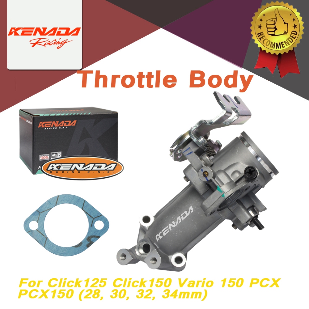 KENADA Throttle Body Click125 Click150 Vario 150 PCX PCX150 (28, 30, 32 ...