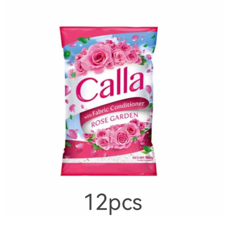 CALLA rose pink Detergent powder 45g Sol by 12pcs | Shopee Philippines