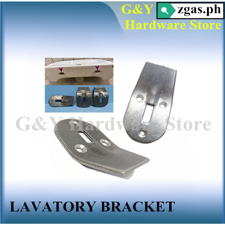 WALL MOUNTED LAVATORY BRACKET 8.3cm X 3.5cm (PAIRS) | Shopee Philippines