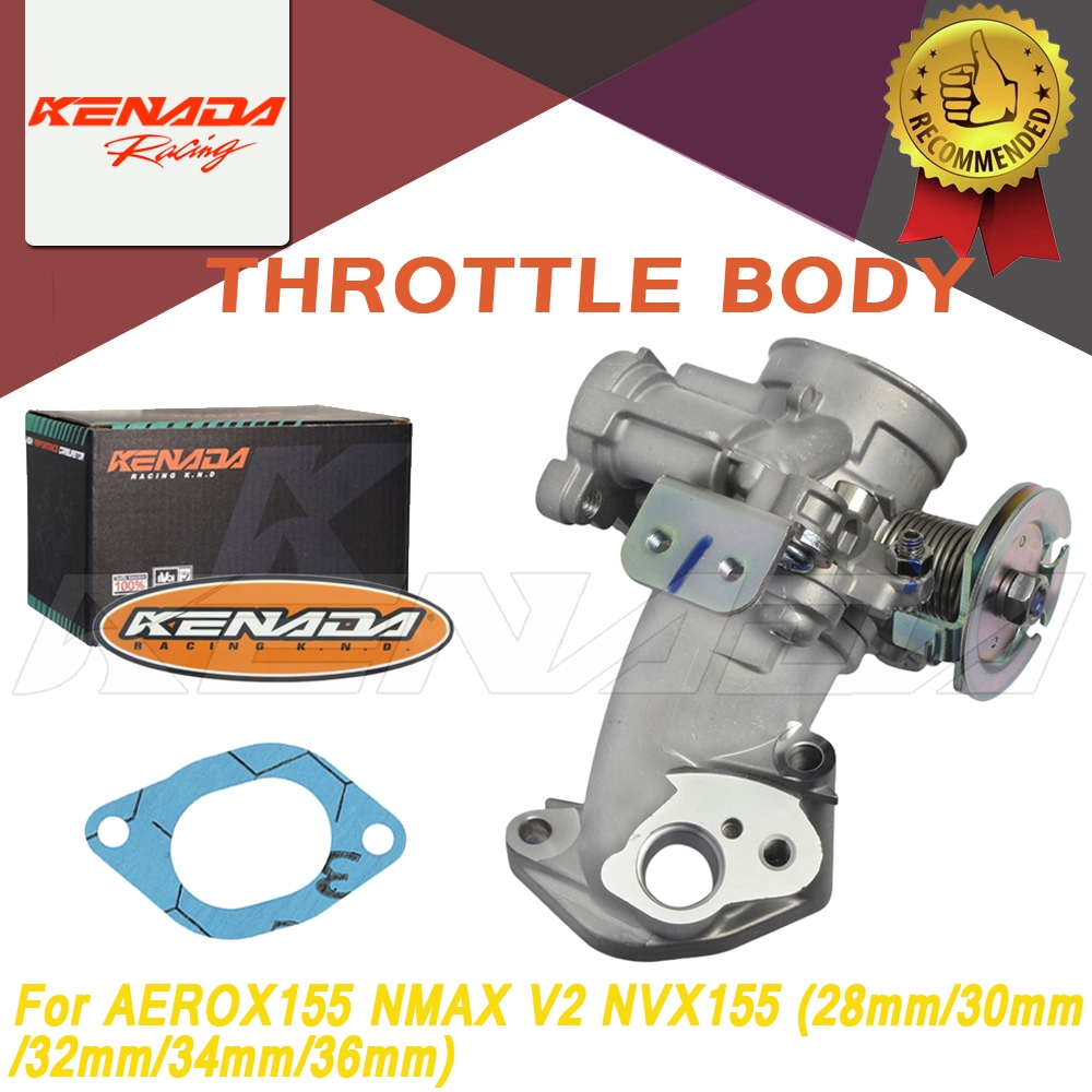 KENADA RACING THROTTLE BODY Racing AEROX155 NMAX V2 NVX155 (28mm/30mm ...
