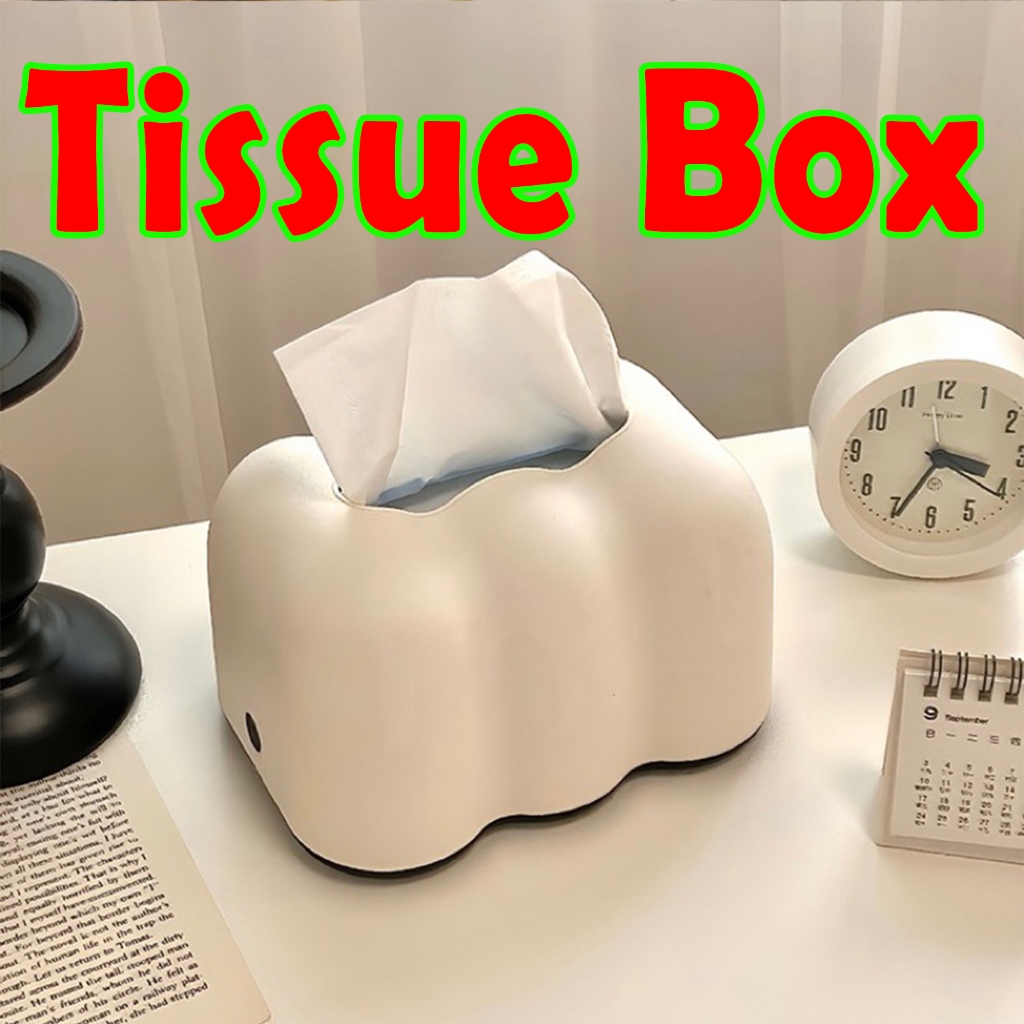 Tissue Box with Pusher Lifter Automatic Lifting Elastic Tray Tissue ...