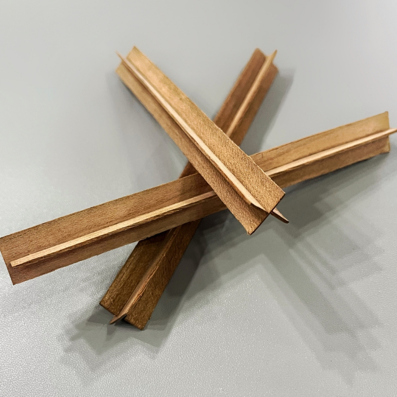 [Bulk Set] Cross-Shaped Wood Wick 8 x 100 for Candlemaking 15 packs ...
