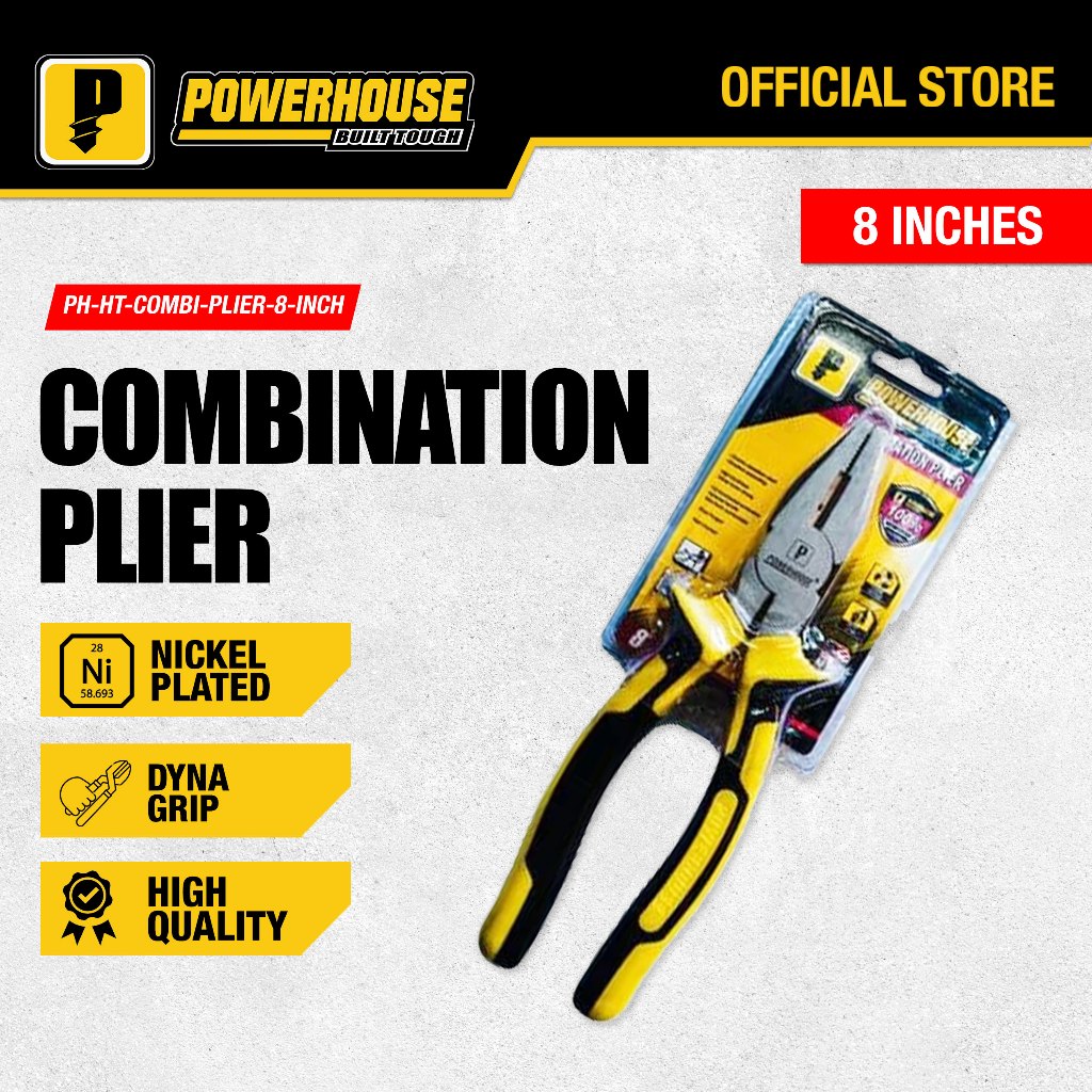 Powerhouse Combination Plier 8 PHHT | Shopee Philippines