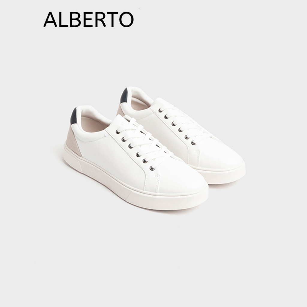 ALBERTO Men's Jace Lace-up Sneakers | Shopee Philippines