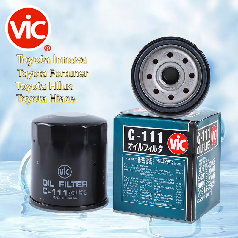 Vic Oil Filter C-111 for Fortuner/Innova/Rav4/Hiace/Hilux/Grandia (C111 ...