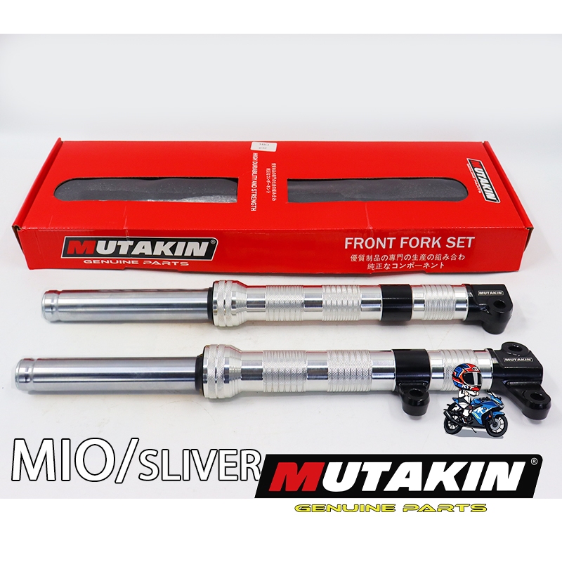 MUTAKIN Sliver Front Shock For Mio Sporty/Mio i 125/Mio Soul 115/Mio Gear//MXI/MSI/SKYDRIVE ...