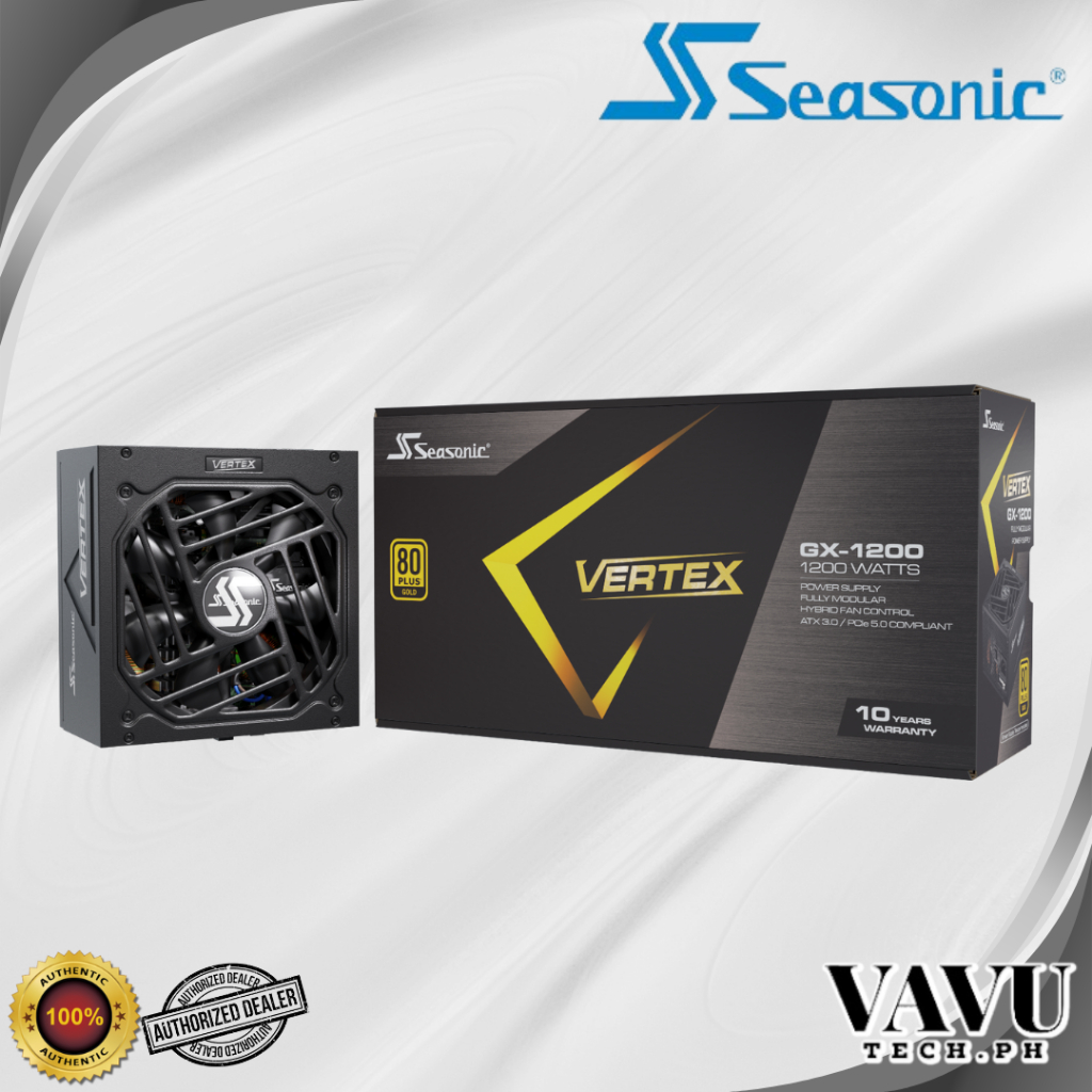 Seasonic Vertex Gold Full Modular ATX3.0 PCIE5 PSU (GX-750 / GX-850 ...