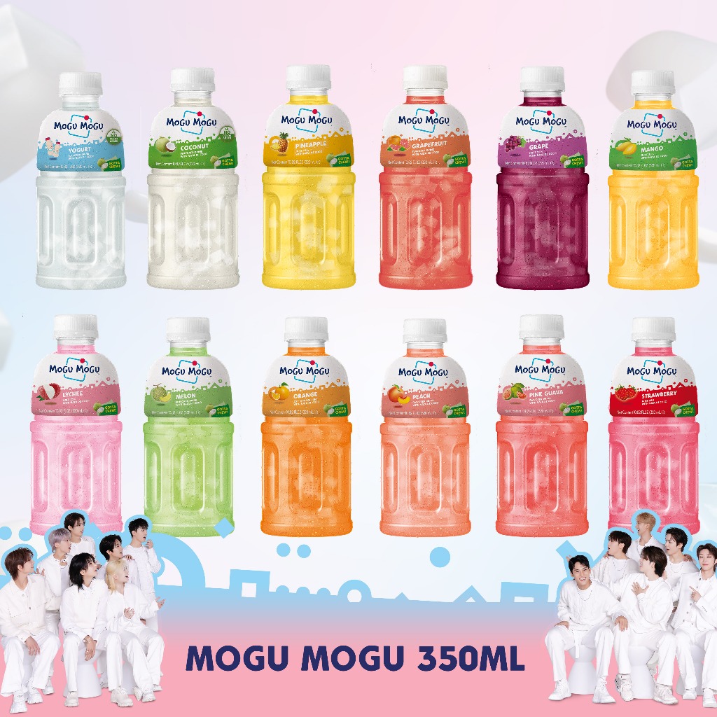 Mogu Mogu Bundle of 6 (320ml x 6 Bottles) | Shopee Philippines