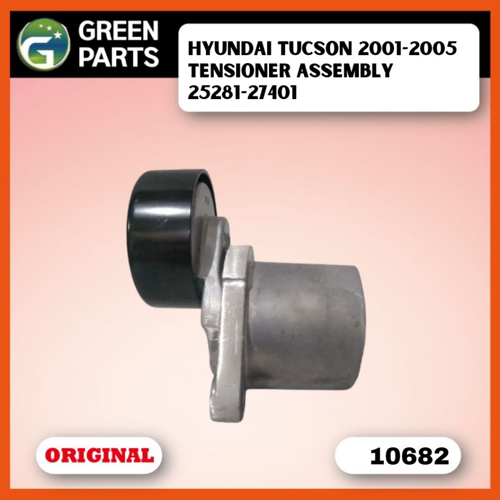 TENSIONER ASSEMBLY FOR FAN BELTS FOR HYUNDAI TUCSON OLD (ORIGINAL) 2001 ...