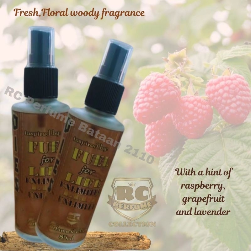 RC perfume collection Dizel fuel for lyf perfume for men | Shopee ...