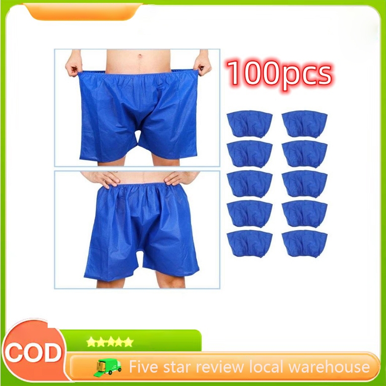 100Pcs/set Disposable Men Massage Shorts For Bath / Sauna / Massage ...