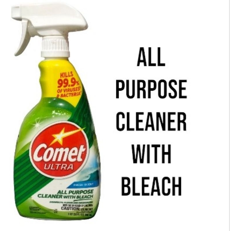 Comet Ultra All Purpose Cleaner With Bleach Fresh Scent 946 ml | Shopee ...