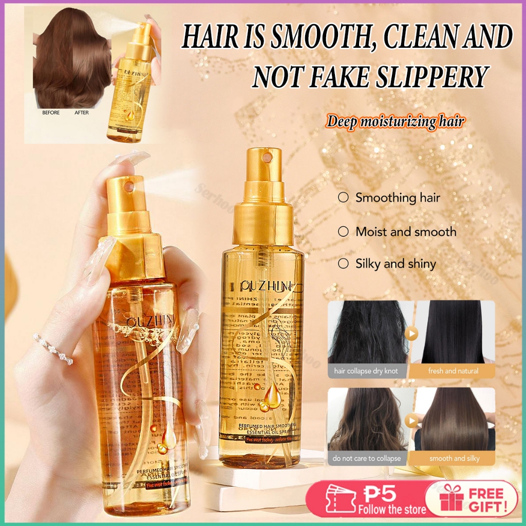 Hair Care Essence Oil Spray Moisturizing Smoothing Improve Frizz Dry ...