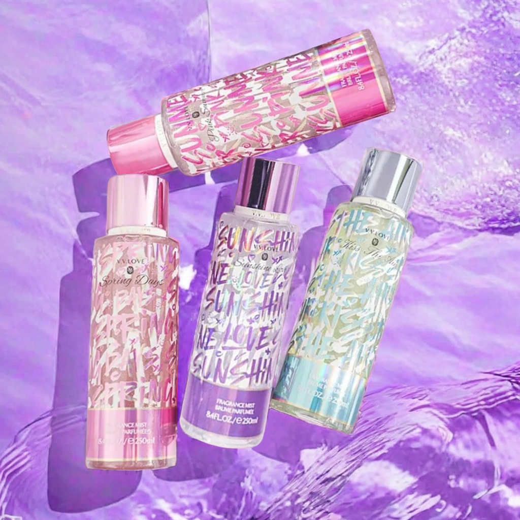 Trivena Shimmer Body Mist Perfume Brume Parfumme Fresh fruit scents For ...