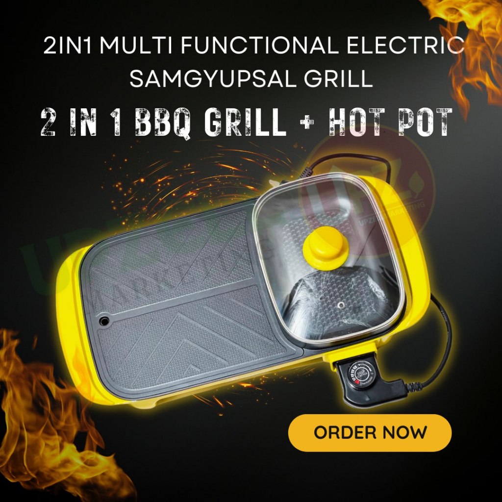 Kaisa Villa Electric Samgyup Korean Grill – Premium BBQ with Adjustable ...