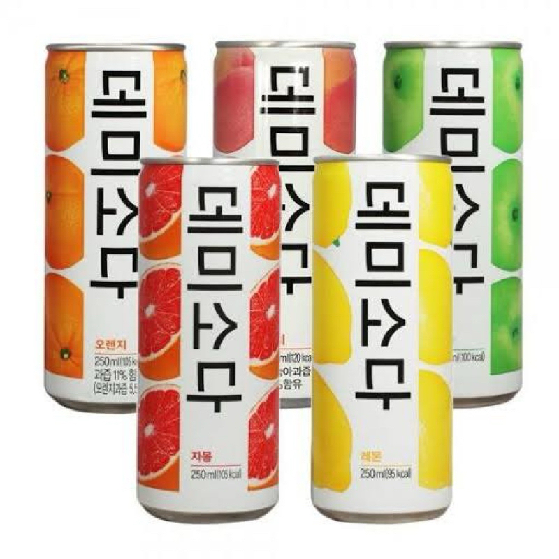 DEMI SODA DRINK 250ml | Shopee Philippines