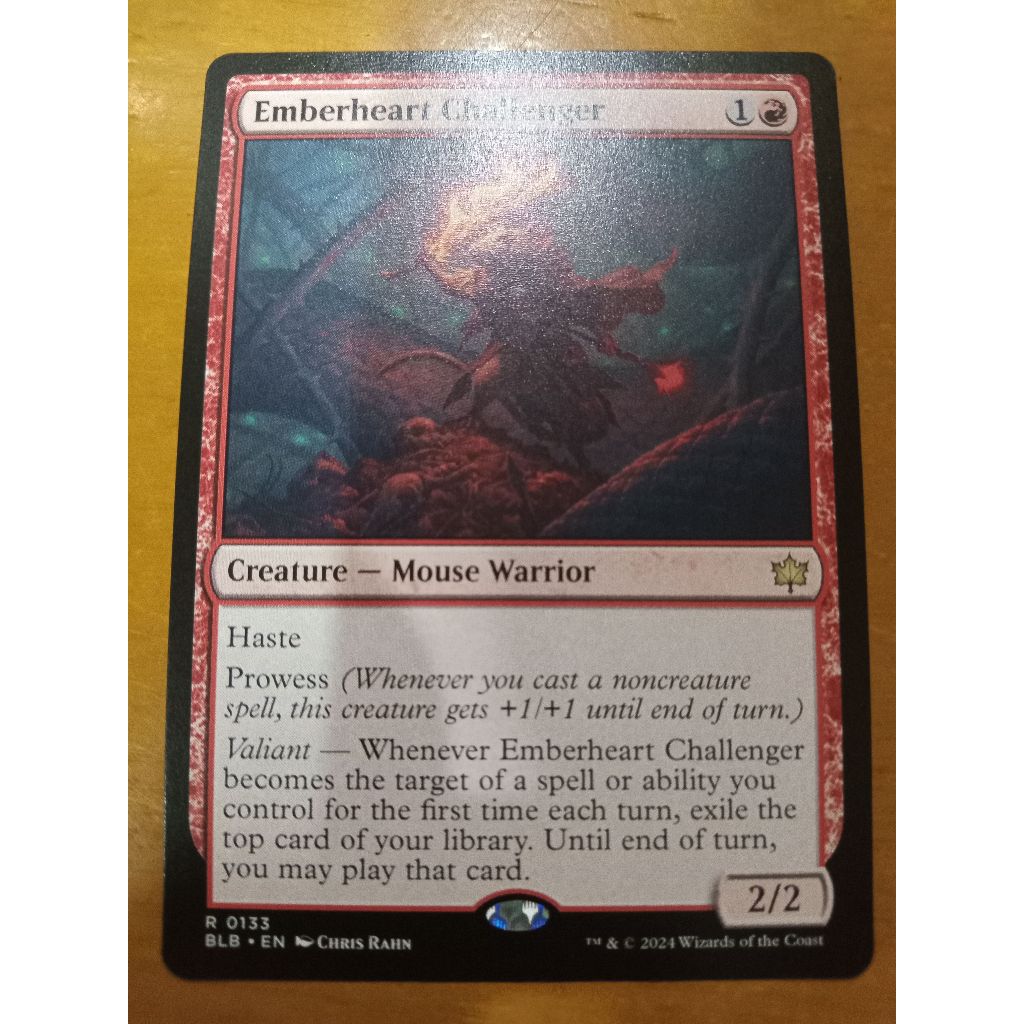 MTG Emberheart Challenger Rare BLB Bloomburrow Magic the Gathering | Shopee Philippines