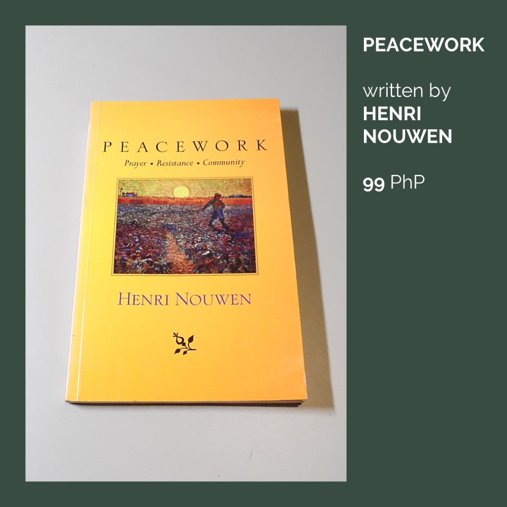Peacework by Henri Nouwen | Shopee Philippines